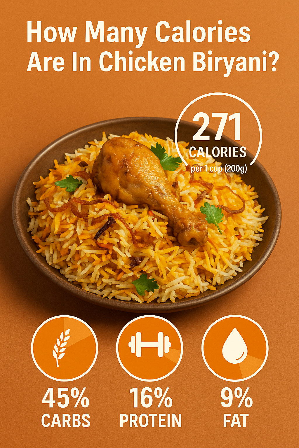 How Many Calories Are In Chicken Biryani?
